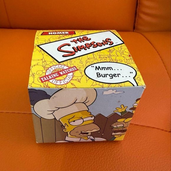 The Simpsons | Toys | 202 Burger King The Simpsons Homer Mmm Burger ...
